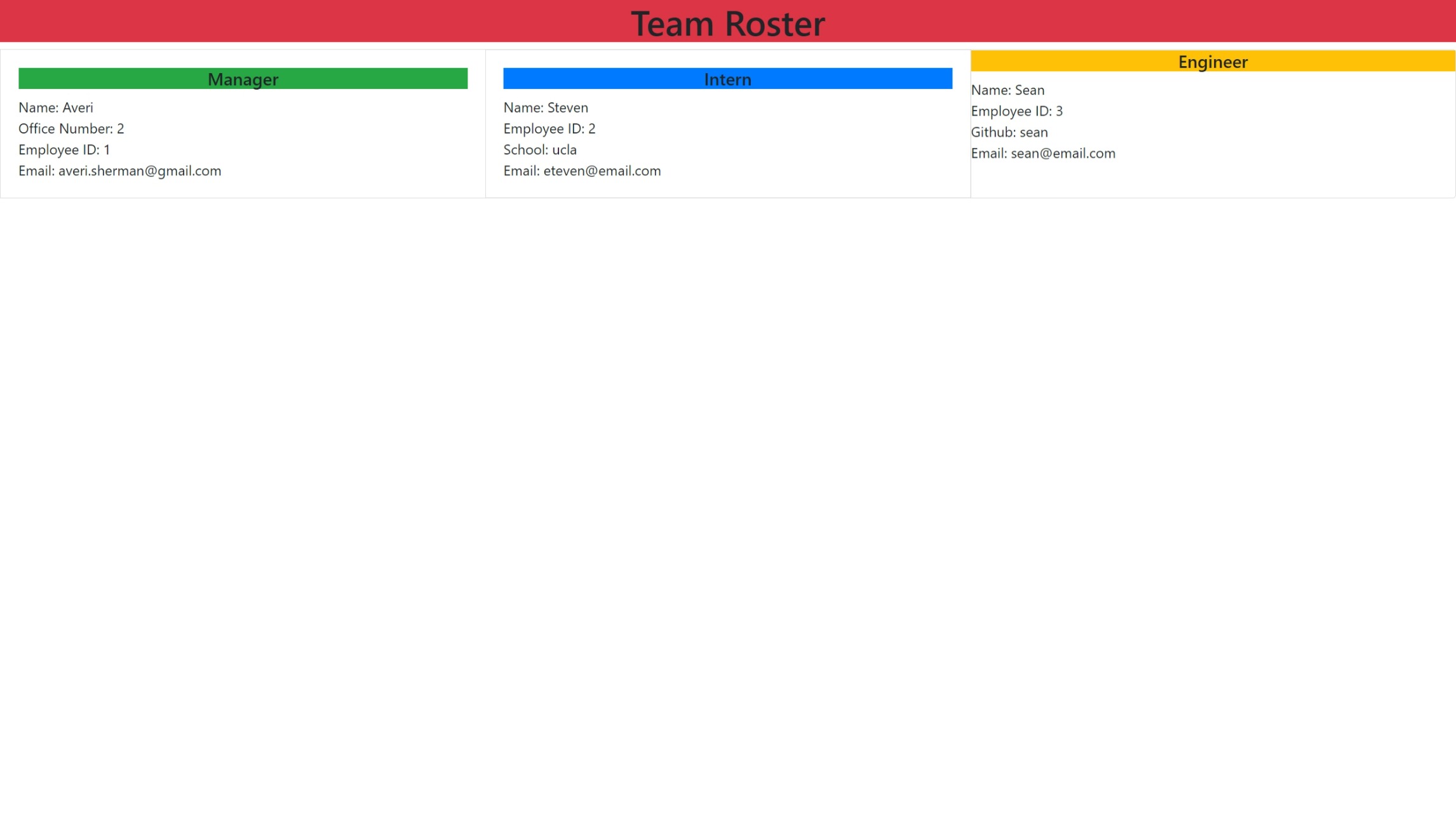 GitHub - Aveheart/team-generator