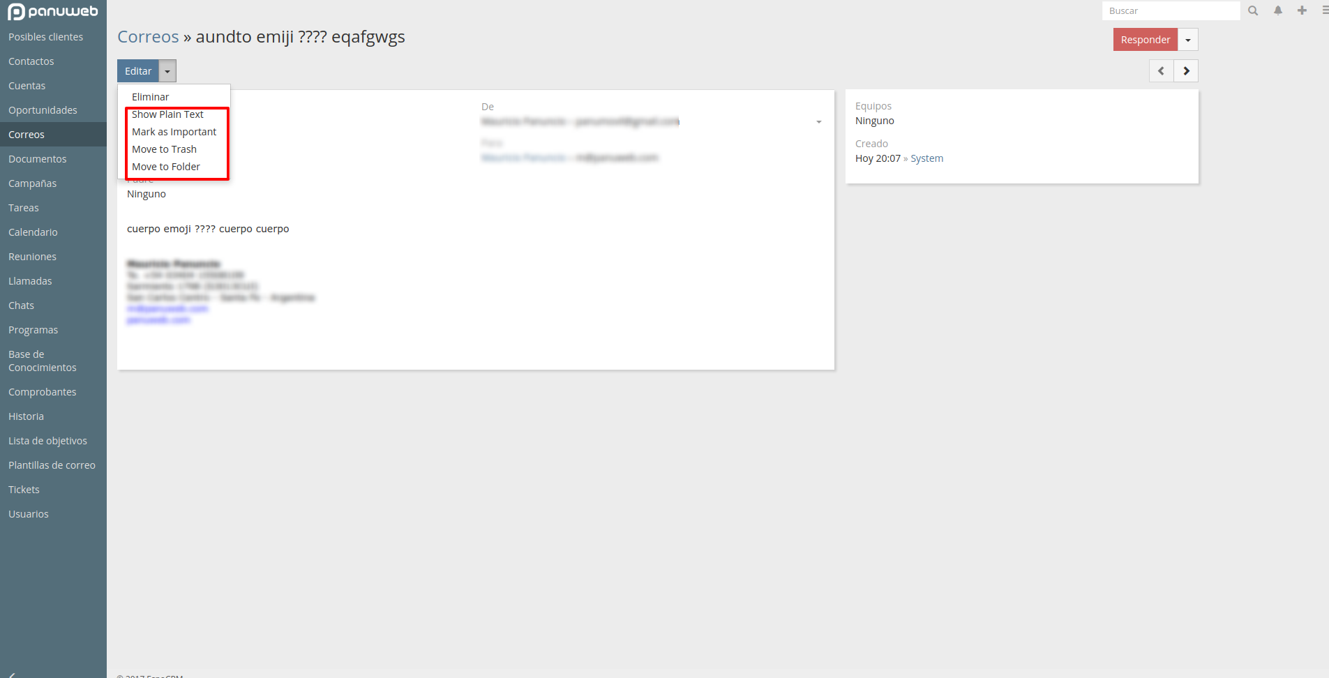 Detail view actions not translated · Issue #722 · espocrm/espocrm · GitHub