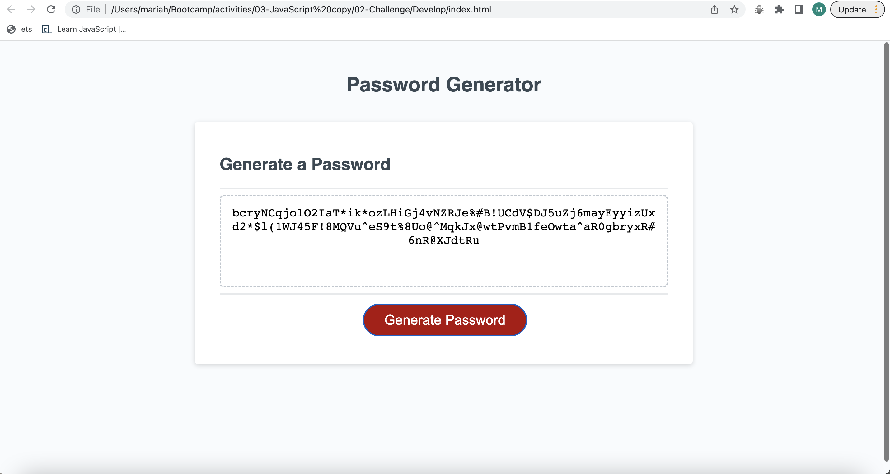 GitHub - peachysnicker/password-generator: 03-module challenge