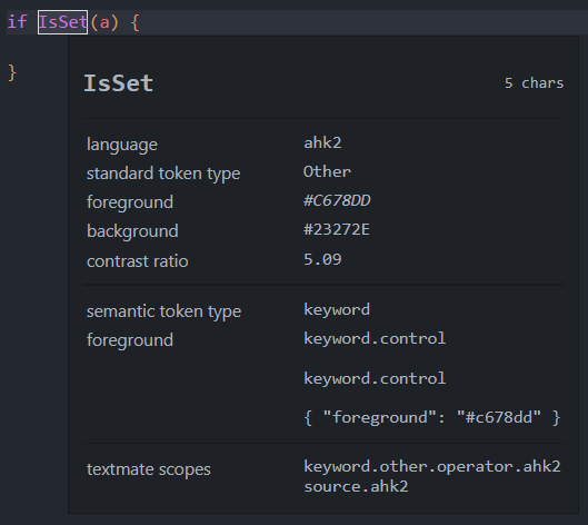 192 Isset Color · Issue 298 · Thqbyvscode Autohotkey2 Lsp · Github 