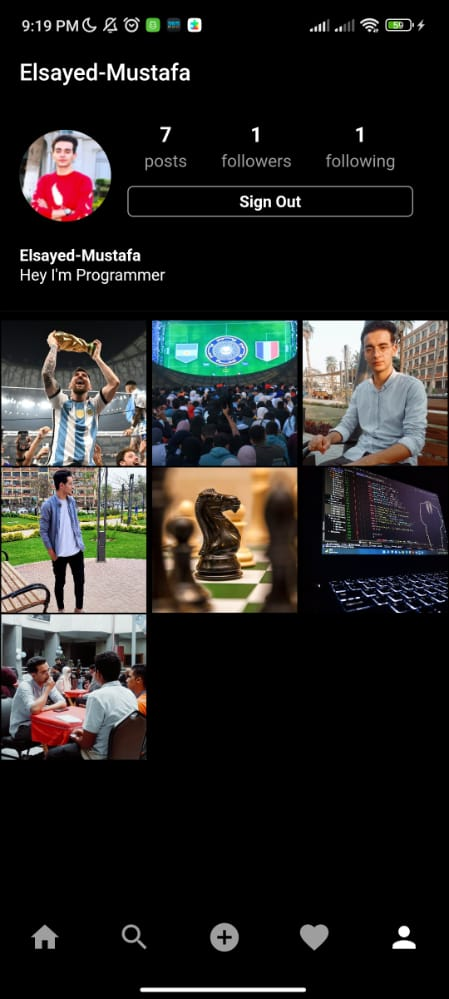 GitHub - El-Sayed-Mustafa/InstagramClone