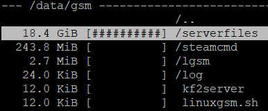 Mention required free space · Issue #2338 · GameServerManagers/LinuxGSM · GitHub