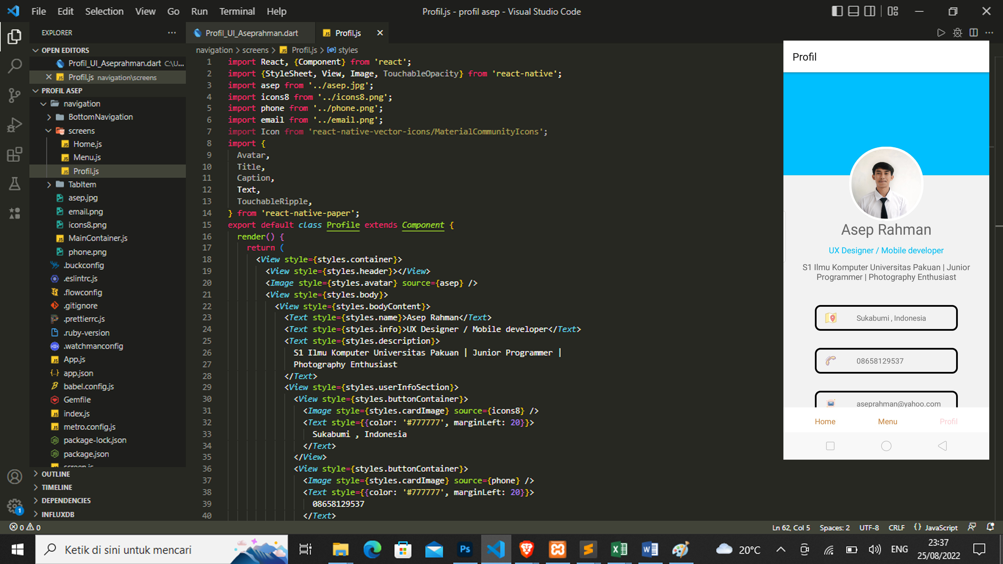 GitHub - aseprahman-ui/Tugas-2-Profil_UI