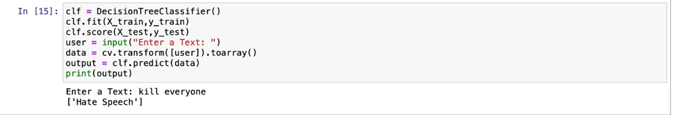 GitHub - AayushRathore123/Hate-Speech-Detection: Trainning a machine learning model for the task ...