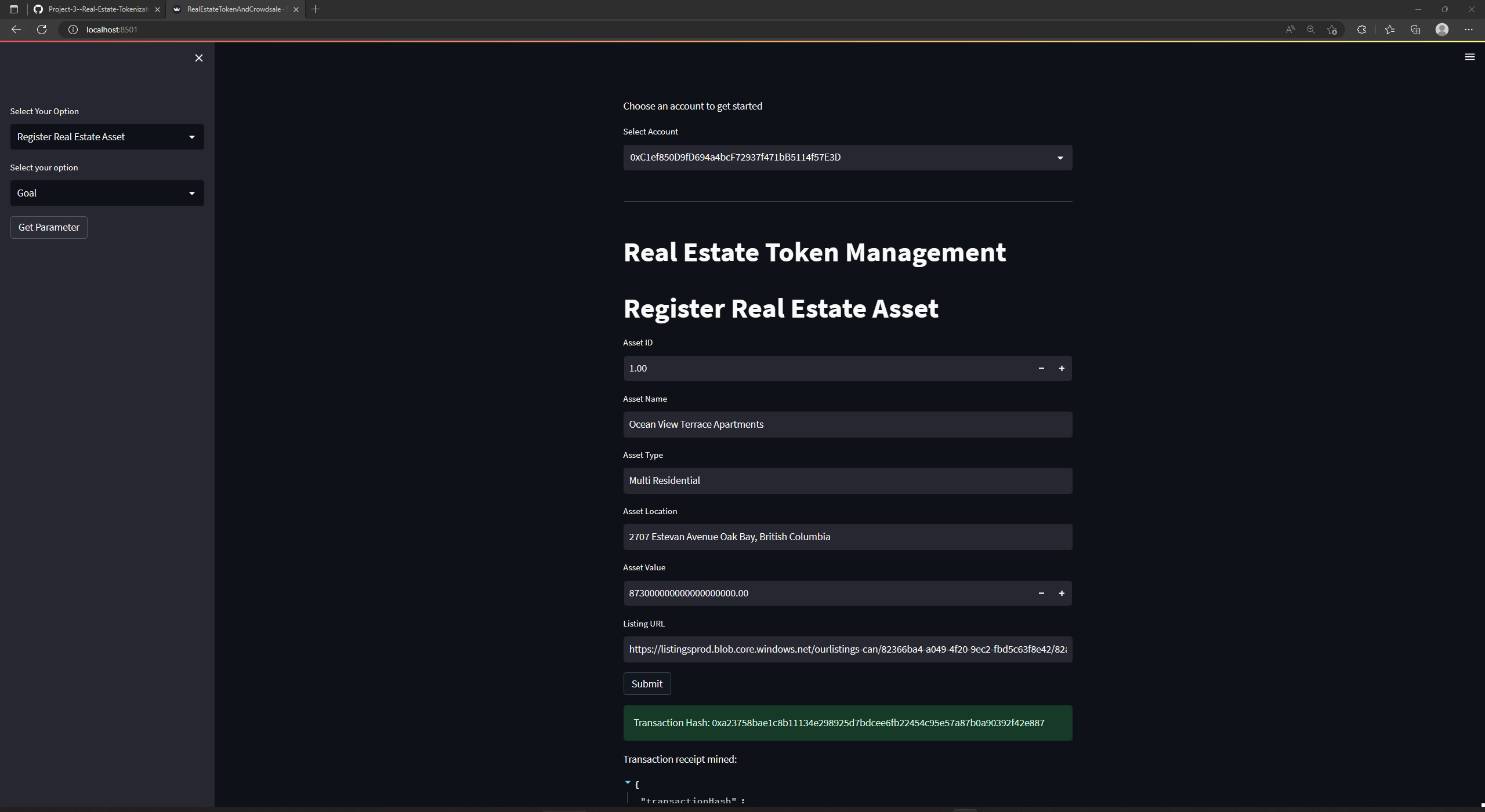 GitHub - makhlaghi001/Real-Estate-Tokenization-SmartContract
