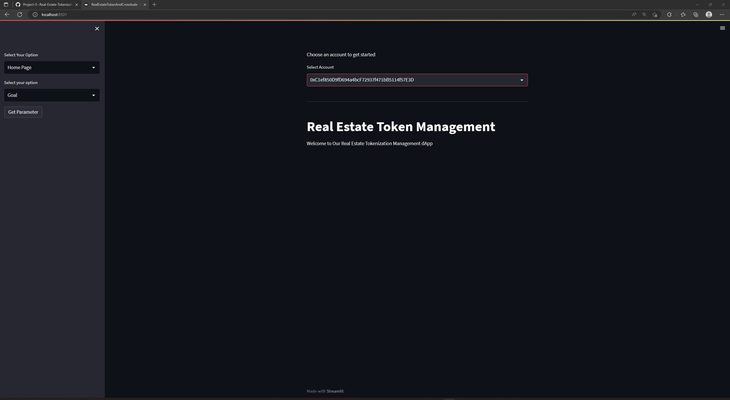 GitHub - makhlaghi001/Real-Estate-Tokenization-SmartContract