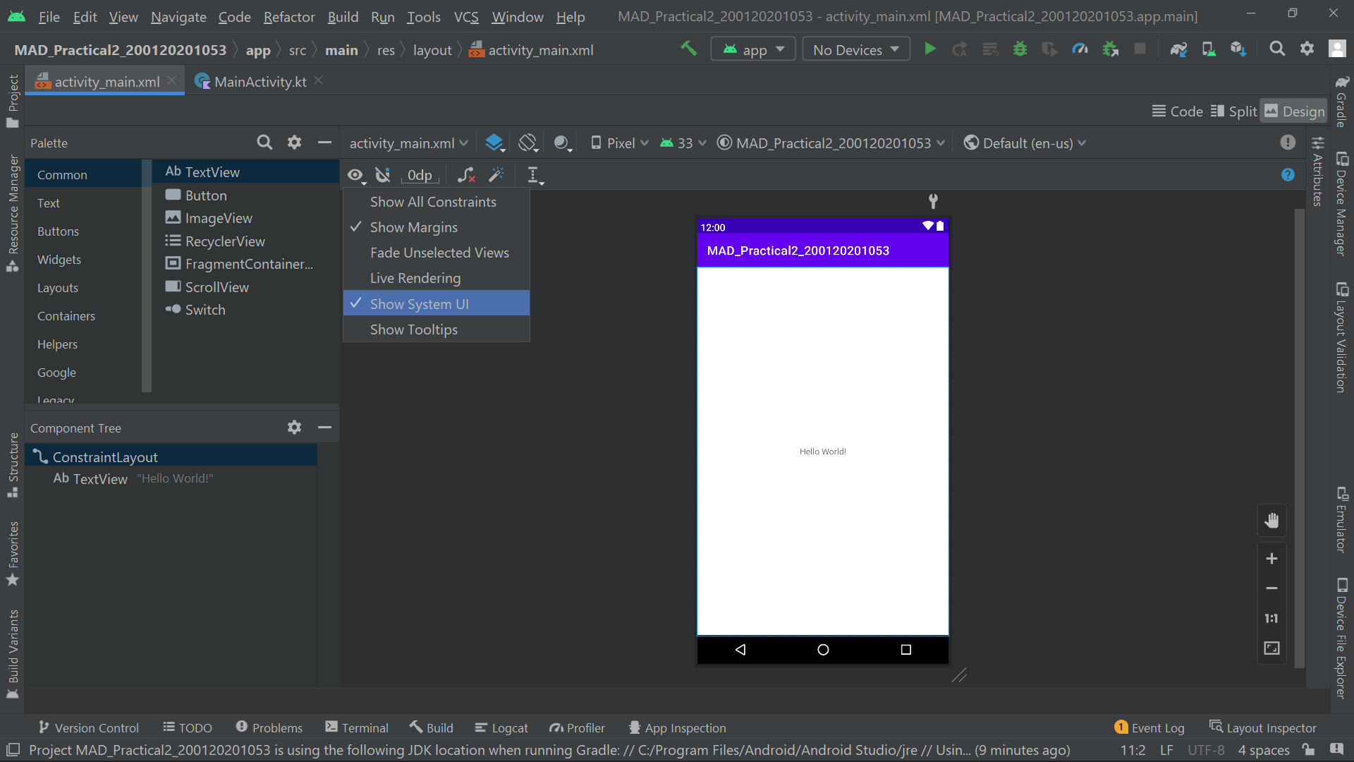 GitHub - snjy-sukhwani/MAD_Practical2_20012021053: This is Practical 2 - MAKING FIRST ANDROID ...