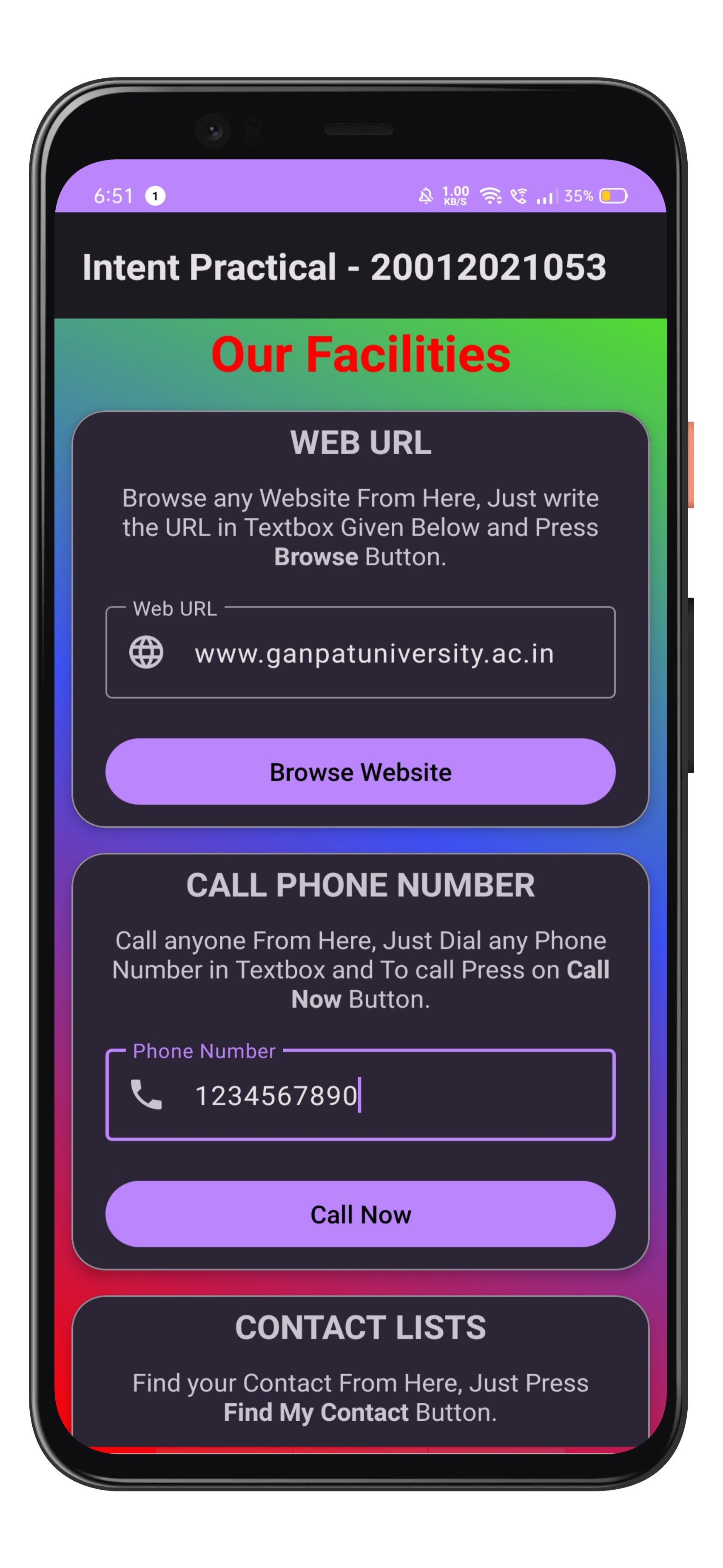 GitHub - snjy-sukhwani/MAD_Practical4_20012021053: This is Practical 4 - Different Facilities ...