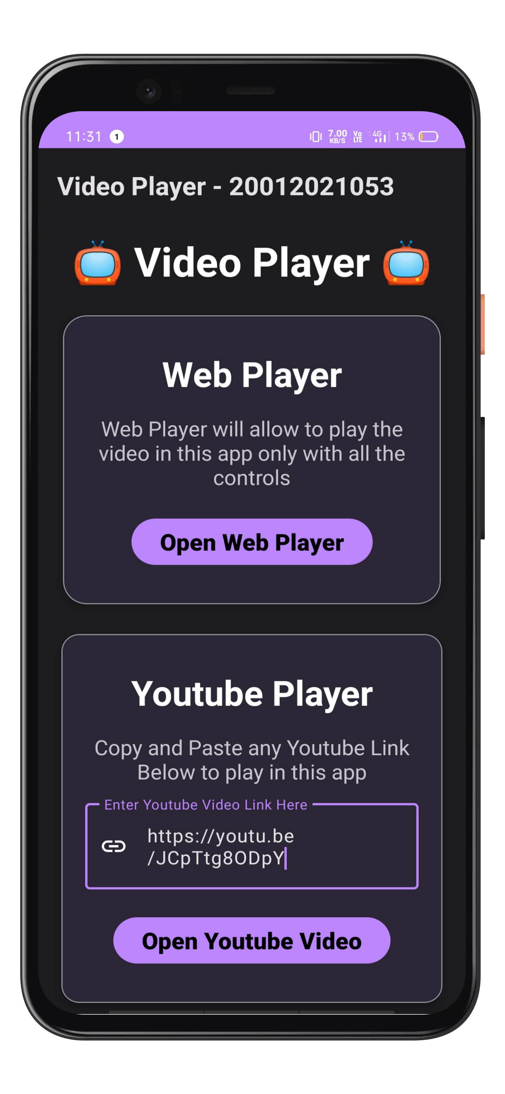GitHub - snjy-sukhwani/MAD_Practical6_20012021053: This is Practical 6 - Youtube Video Player of ...