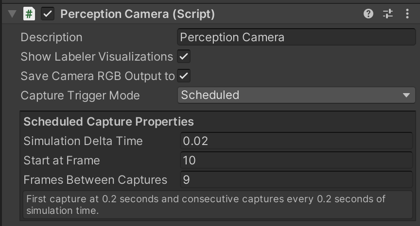 How Do We Add A Delay Between Captures · Issue 221 · Unity Technologies Com Unity Perception