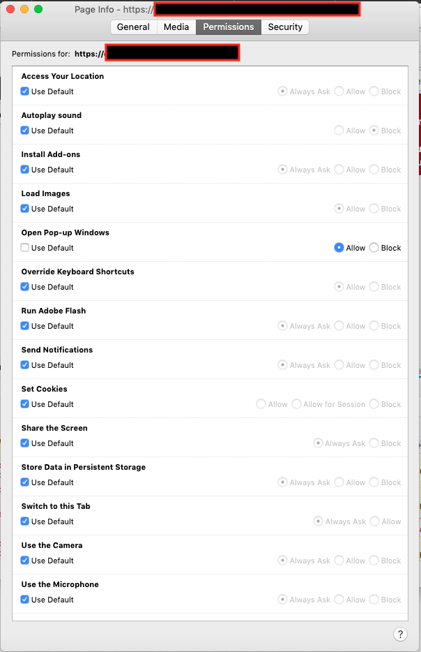 Microphone does not work in Firefox when I popup the CCP in a separate ...