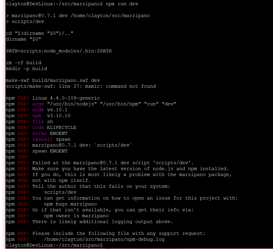 make-swf fails because flex-sdk does not install · Issue #151 · google ...