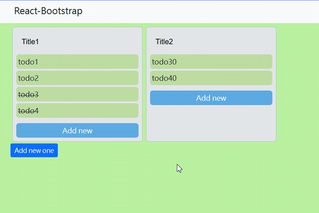 GitHub - CicadaFly/dragtodo: 仿trello並結合react bootstrap的產物
