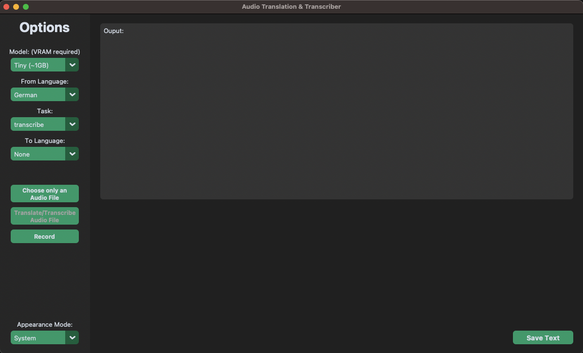 GitHub - xciax/whisper-transcription-translation-app: A transcription ...