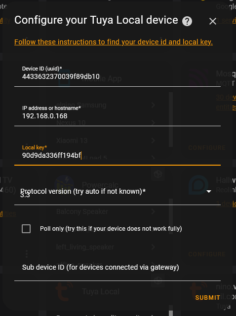 LoraTap RF + WiFi Curtain Switch not supported anymore · Issue #704 · make-all/tuya-local · GitHub