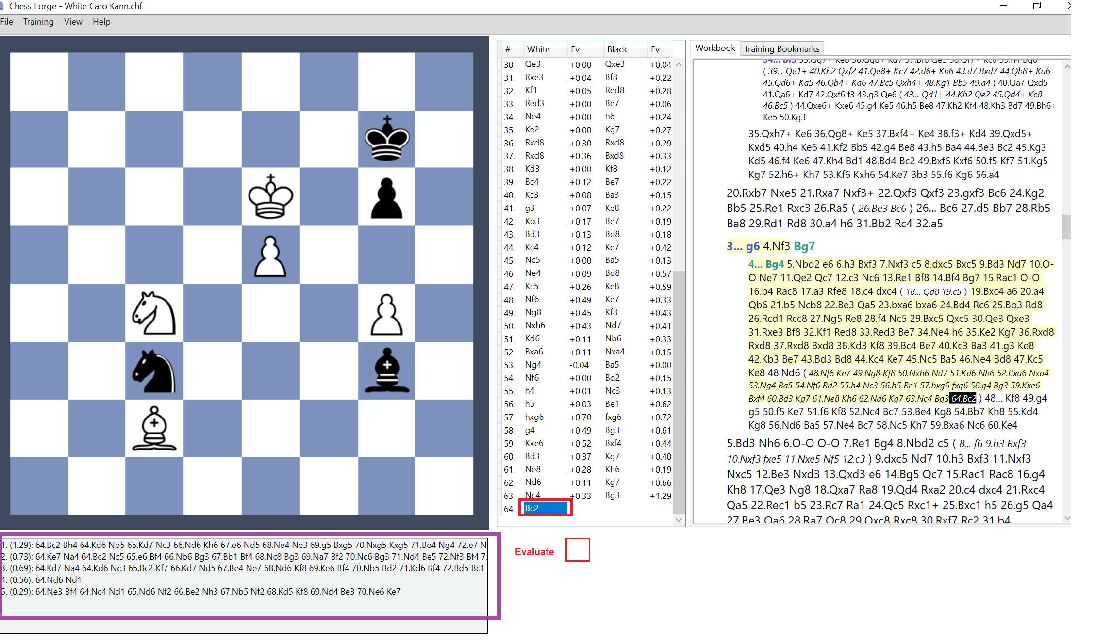 FEATURE REQ: Add Evaluation Toggle in Workbook Mode · Issue #152 · czbar/ChessForge · GitHub