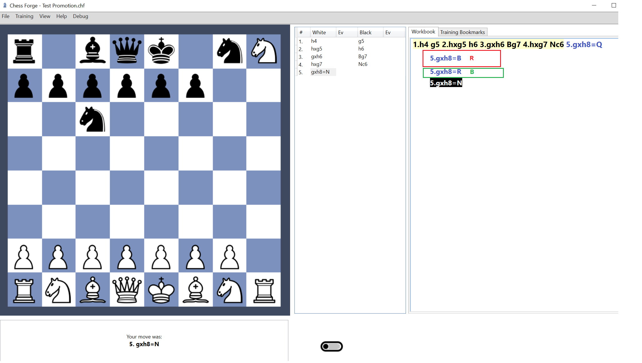 Promotion Issue · Issue #169 · czbar/ChessForge · GitHub