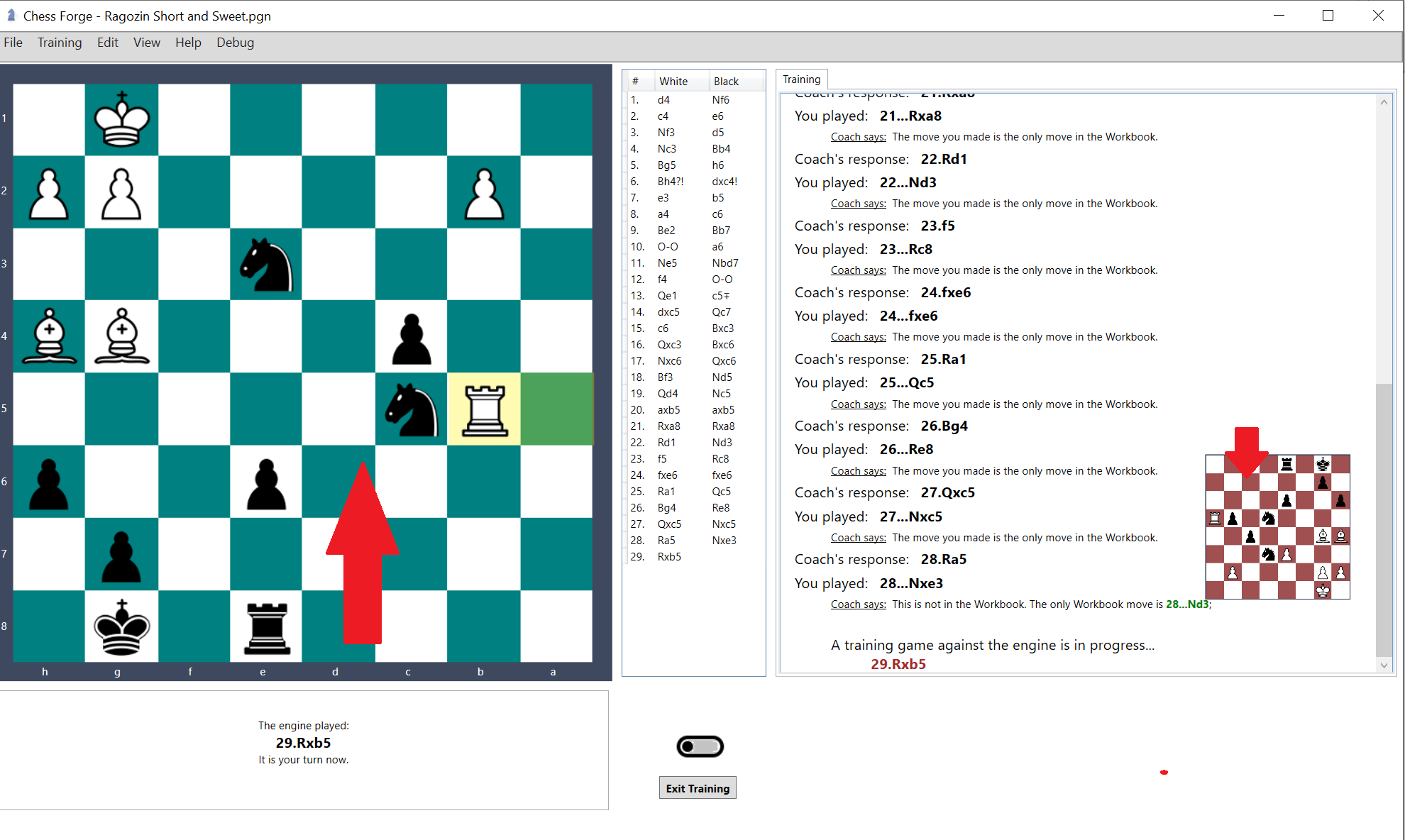 Display Float Chess Board with the same orientation as the Main Chess Board in Play Against ...
