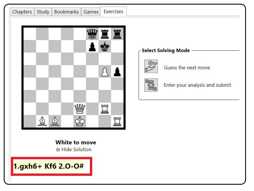 Start Training from here in Exercise window issues · Issue #347 · czbar/ChessForge · GitHub