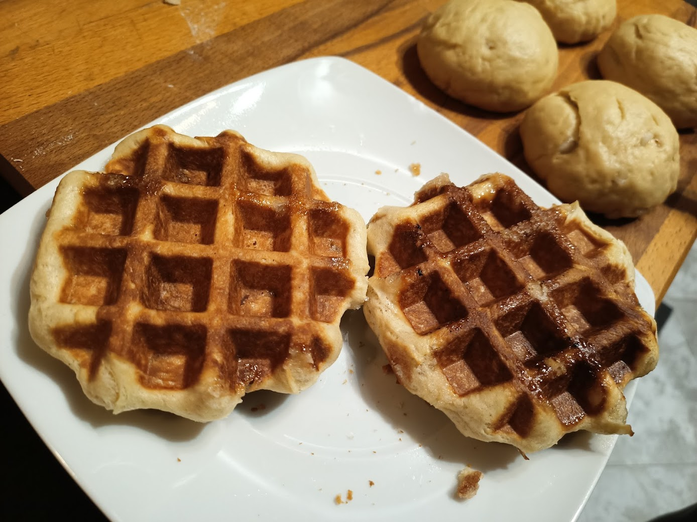 Waffles de Liege feitos em Portugal · GitHub