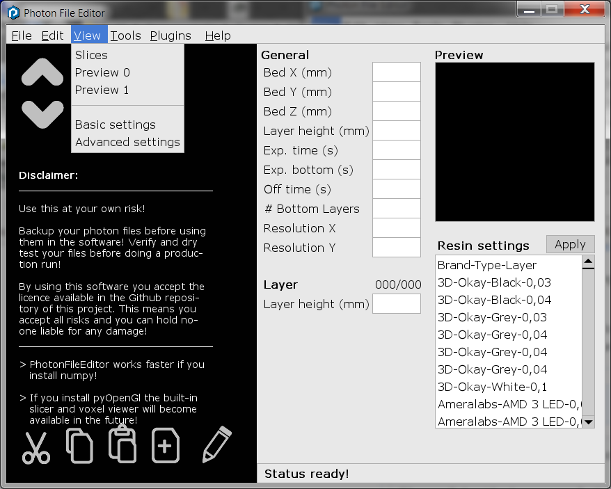 Create installers / executables and use release · Issue #69 · Photonsters/PhotonFileEditor · GitHub