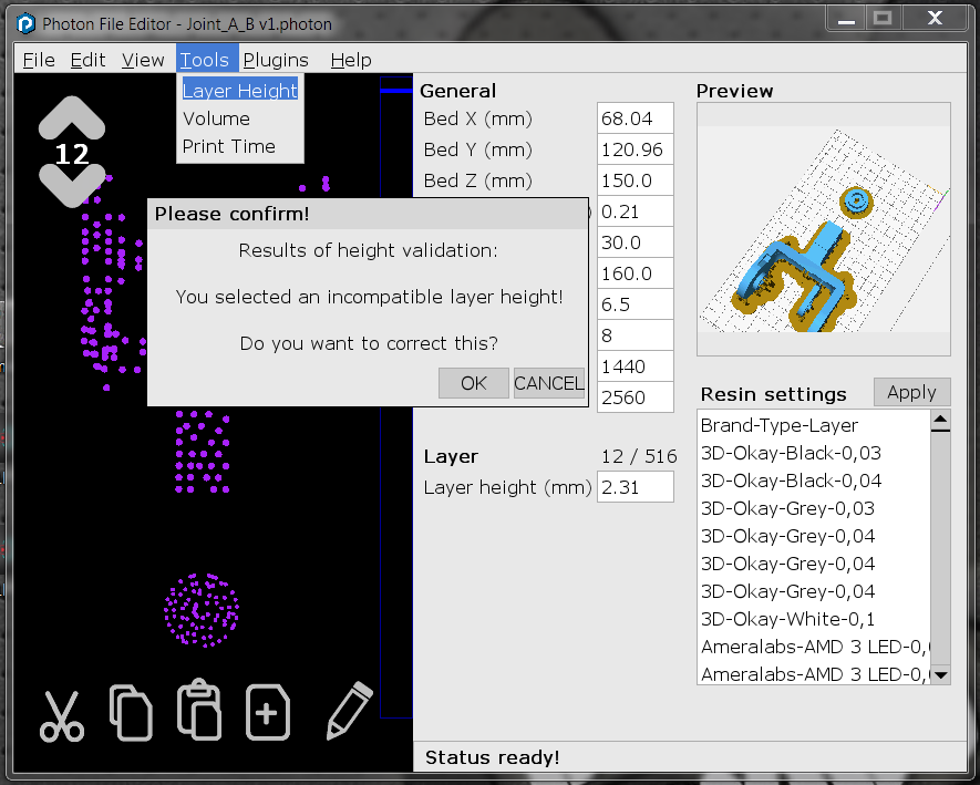 Layer Height does not recalculate the individual layer values! · Issue #76 · Photonsters ...