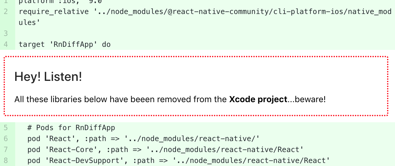 Better support for markdown in `DiffComments` · Issue #48 · react-native-community/upgrade ...
