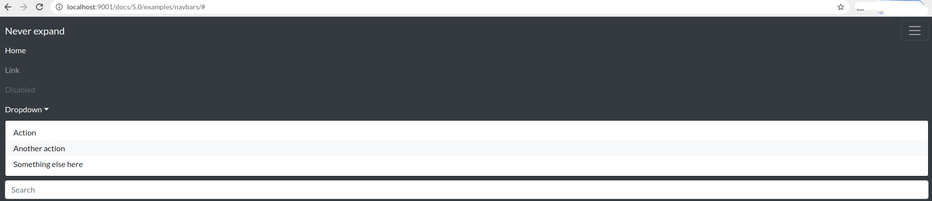 When included in navbar and actived, dropdown-toggle have a border in Firefox 76 · Issue #30801 ...
