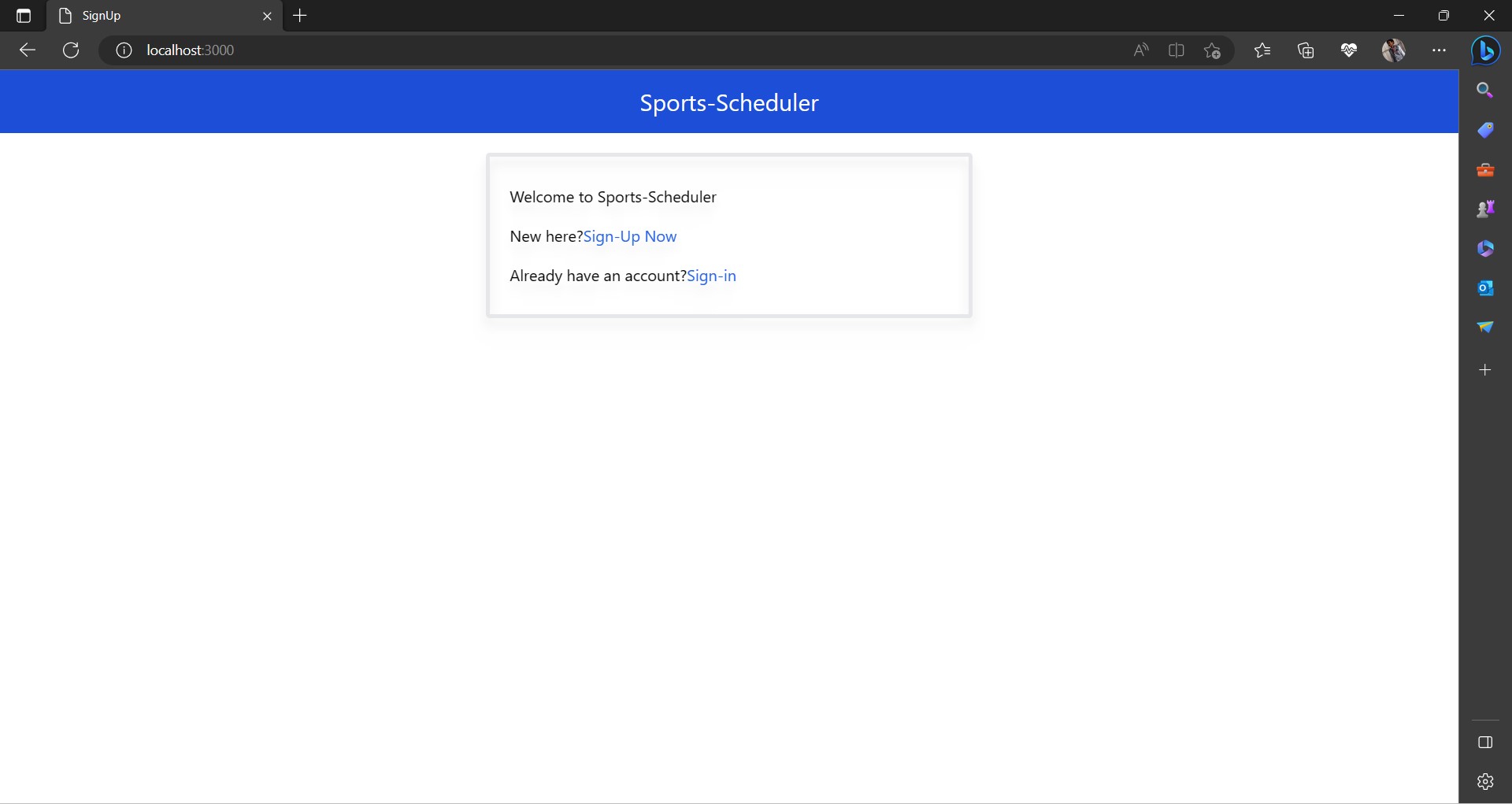 GitHub - Hanveshith/Sports-scheduler