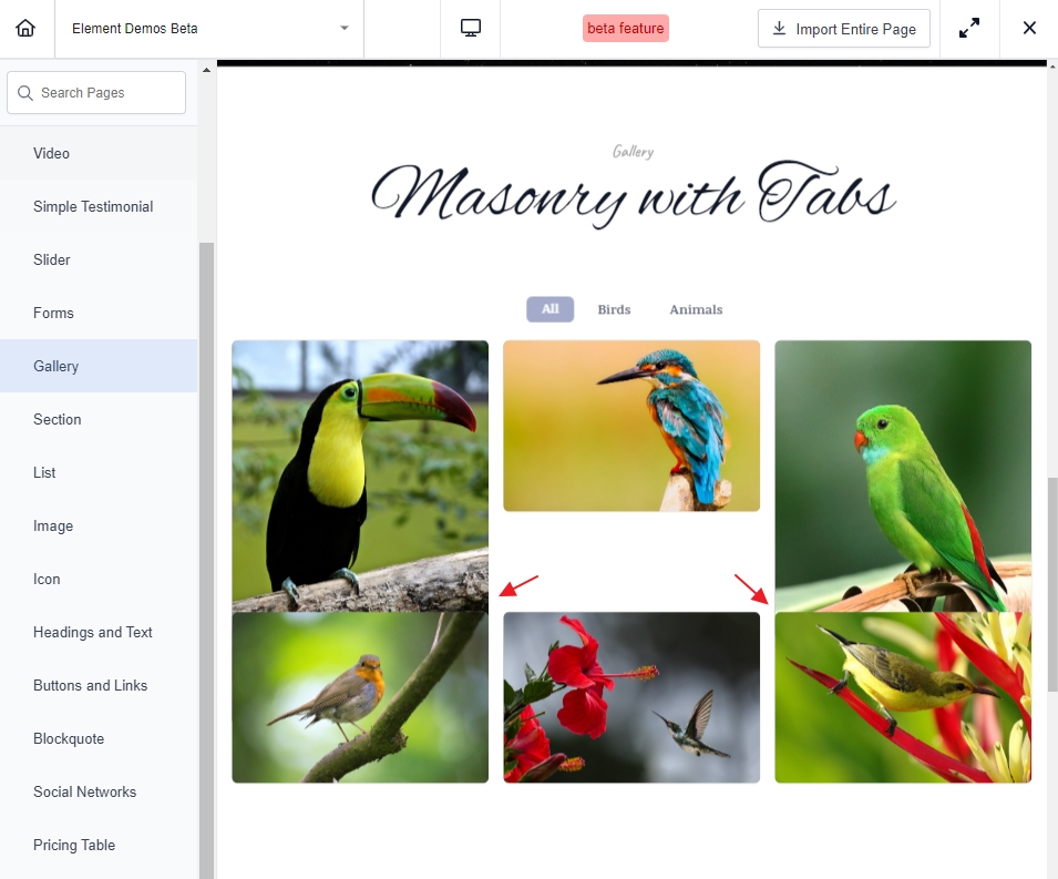 Gallery Masonry with Tabs - images overlapping in preview · Issue #183 · soflyy/breakdance-bugs ...