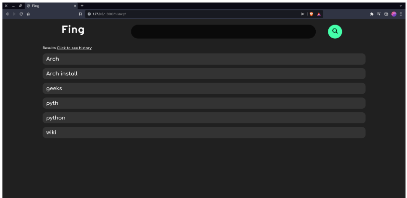 GitHub - nullblocks/FingSearch: Fing Seach is a search engine