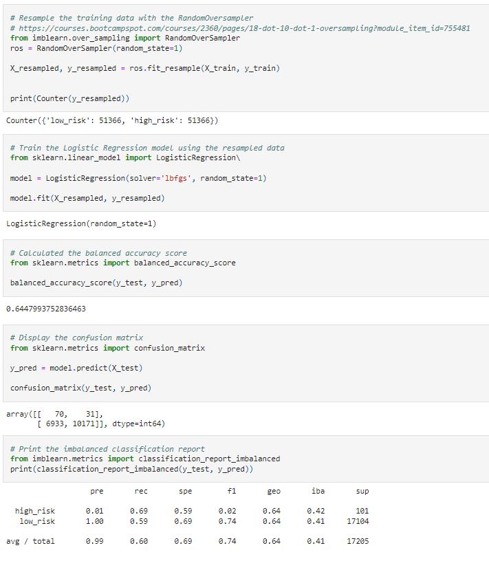 GitHub - Kmkinnear/Credit_Risk_Analysis