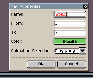 AniDir::PING_PONG, AniDir::REVERSE ignored in cli --batch · Issue #2402 · aseprite/aseprite · GitHub