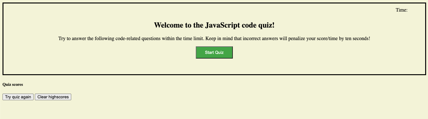 GitHub - AlexO16/code-quiz