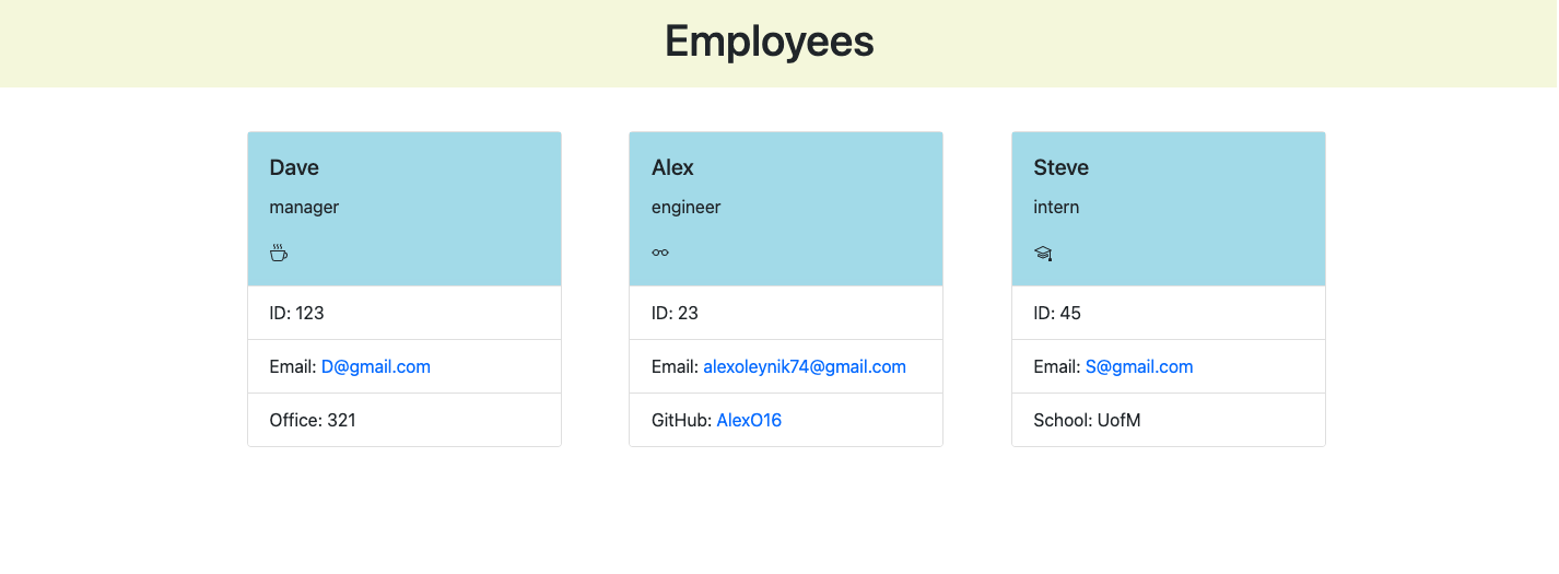 GitHub - AlexO16/team-profile-generator