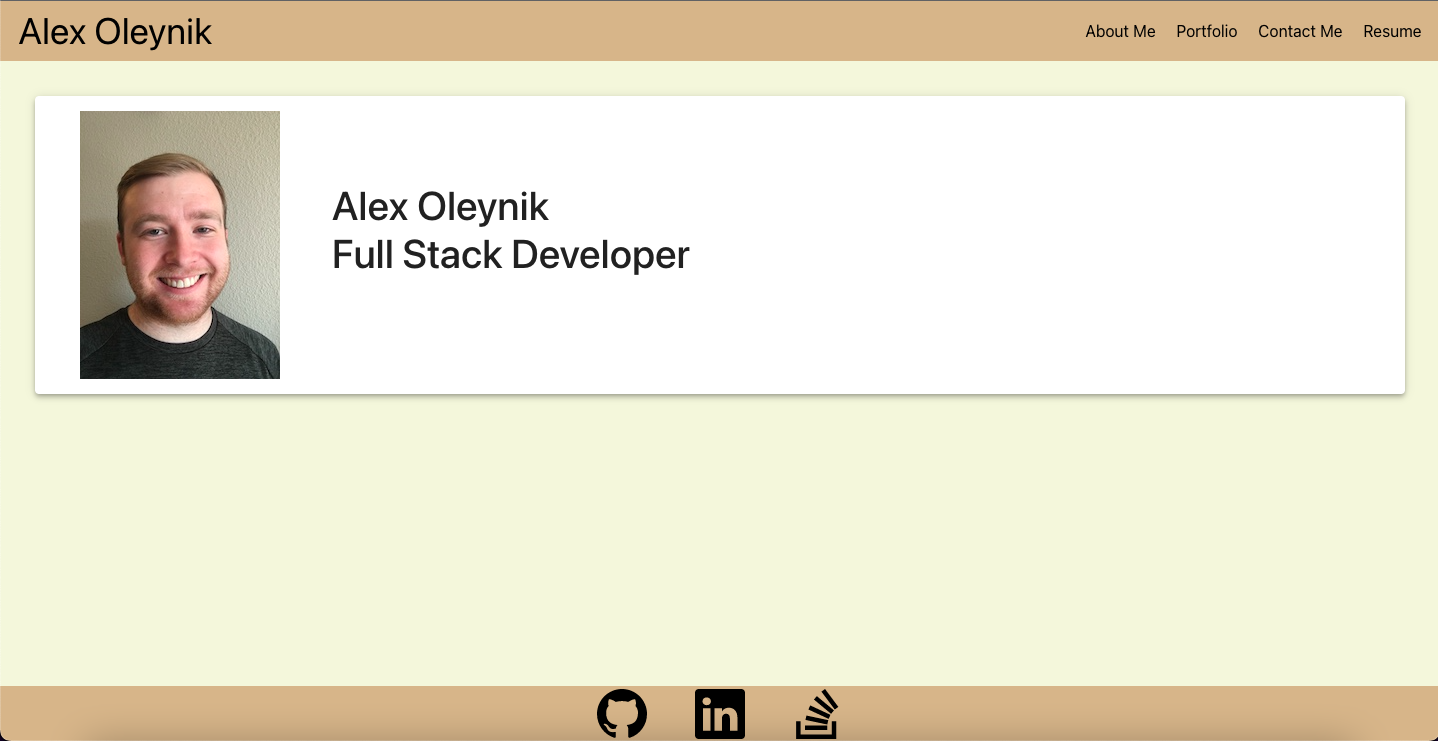GitHub - AlexO16/alex-oleynik