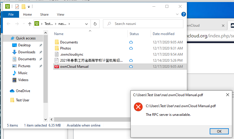 [qa] Win10 Vfs Gives Bad Ux When Client Is Signed Out · Issue 8312 · Owncloud Client · Github