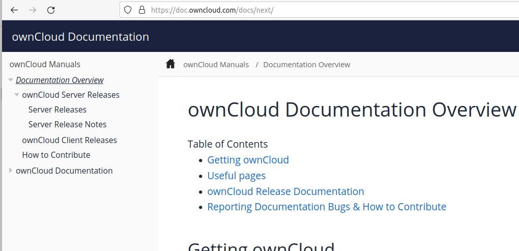 Admin manual is not reachable in the navigation sidebar · Issue #4689 · owncloud/docs · GitHub