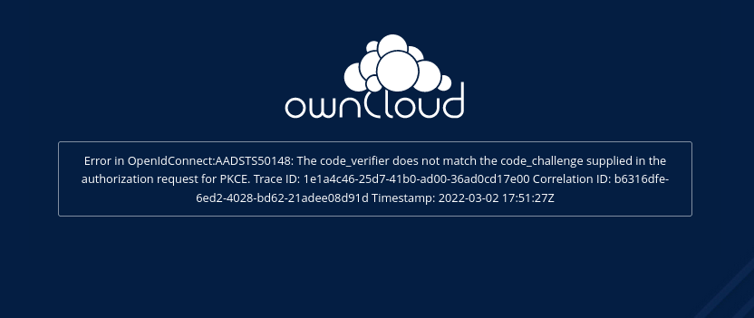 [QA] complicated recovery after error messges · Issue #213 · owncloud/openidconnect · GitHub