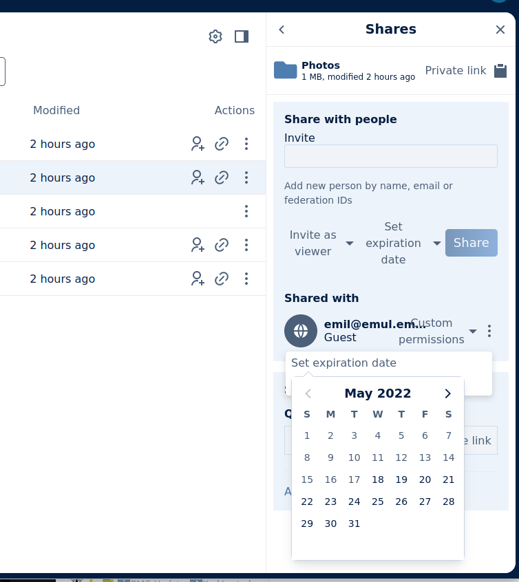 Sharing sidebar looks crowded · Issue #6992 · owncloud/web · GitHub