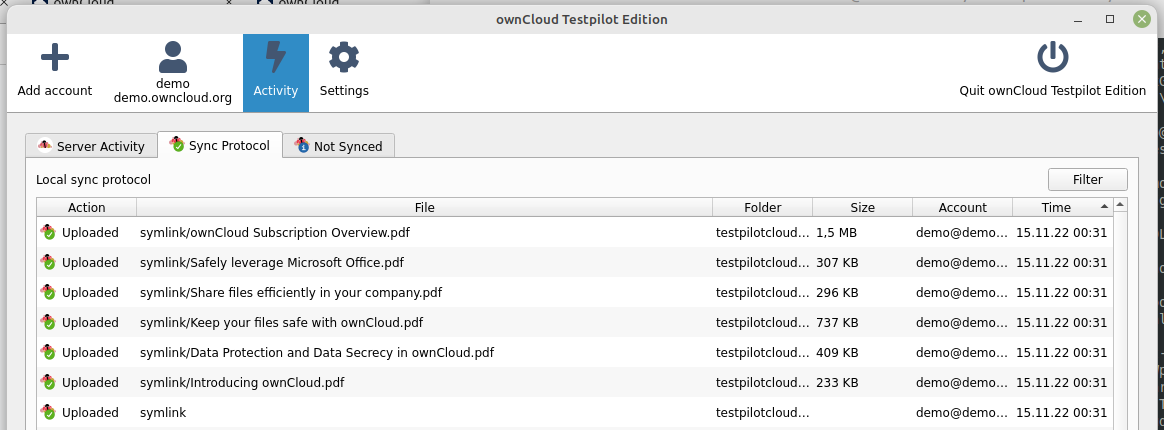 [qa] Client 3 0 0 Dereferences Symbolic Links · Issue 10281 · Owncloud Client · Github