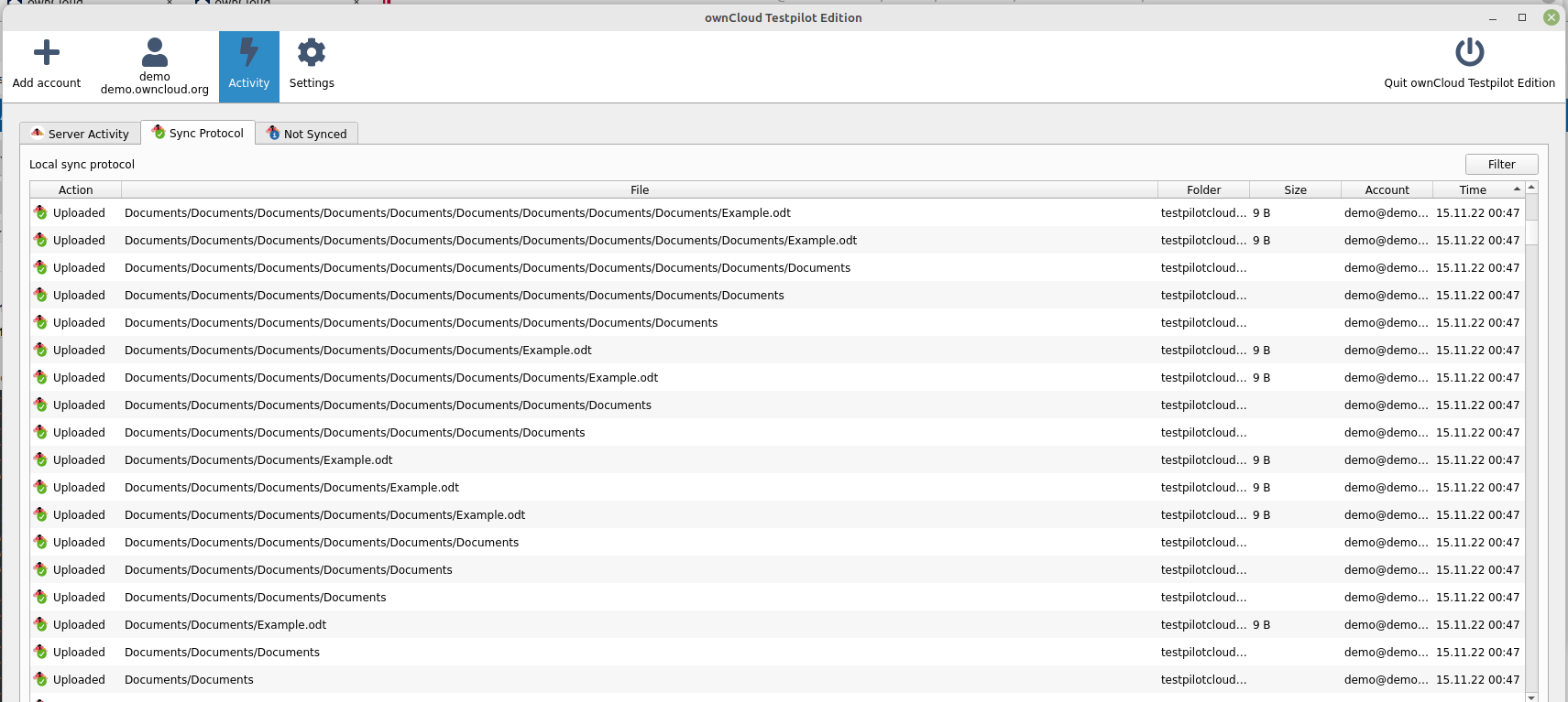 [QA] client 3.0.0 dereferences symbolic links · Issue #10281 · owncloud/client · GitHub