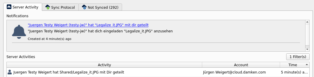 [QA] Accepting a share via client GUI does not accept the share · Issue #10322 · owncloud/client ...