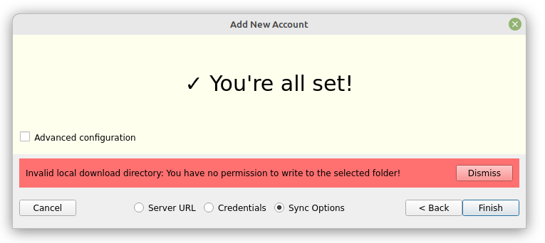 [QA] sync root folder is constructed from user's full name without escaping special characters ...