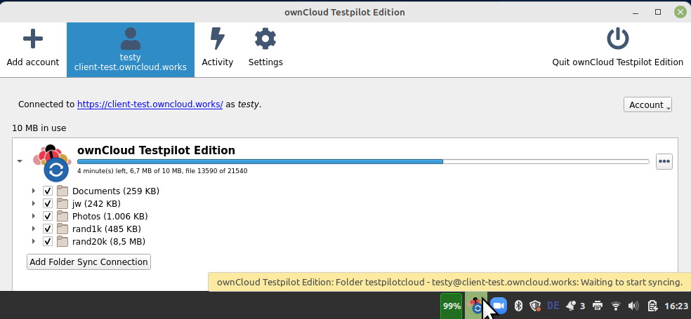 [QA] Tray icon mouse over says 'waiting to start' when sync is already in progress · Issue ...