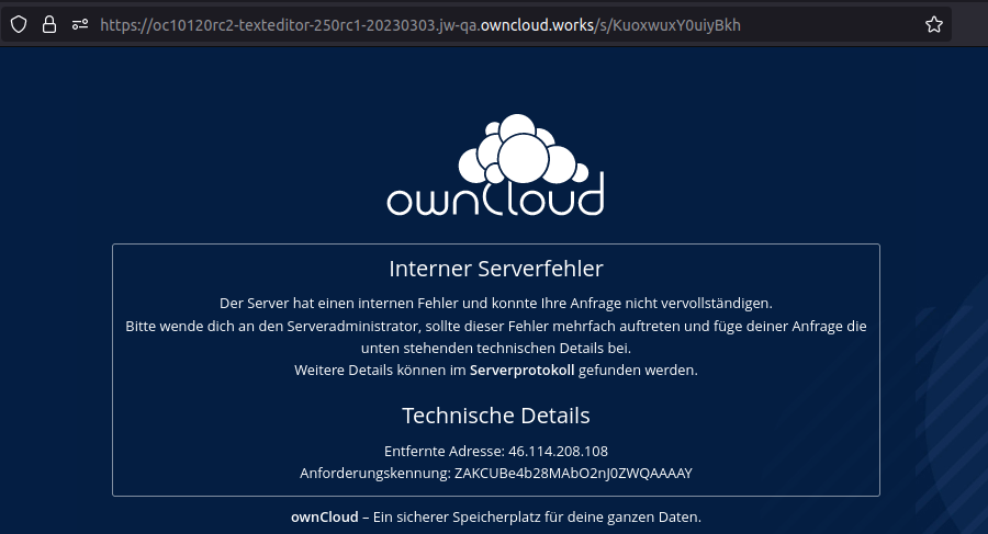 [QA] public links do not work with files_primary_s3 · Issue #40665 · owncloud/core · GitHub