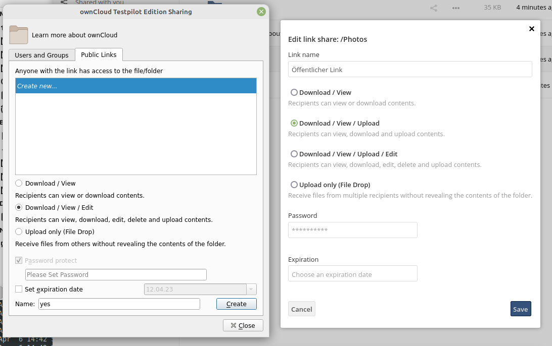 folder sharing dialog misses Download/View/Upload · Issue #10690 · owncloud/client · GitHub
