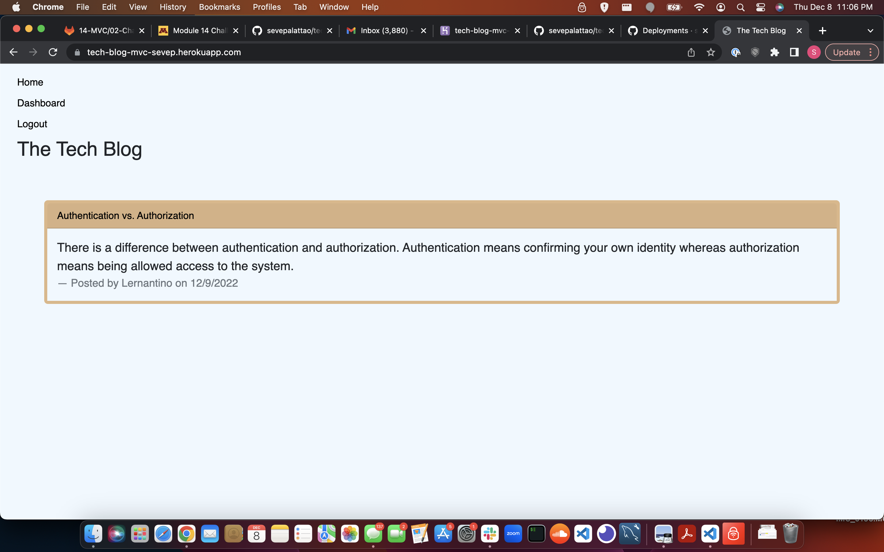 GitHub - sevepalattao/techBlogMVC: Model View Controller Tech Blog!