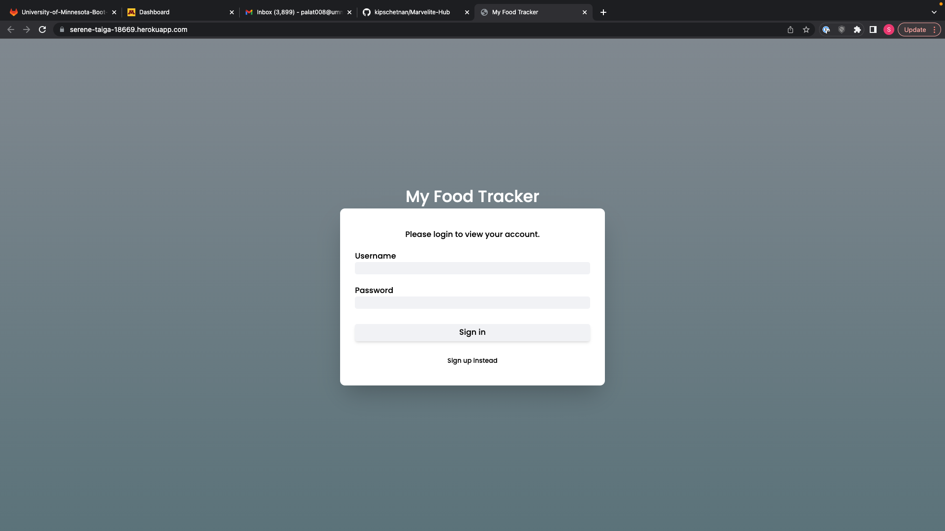GitHub - kipschetnan/Food-Tracker: This is a food tracking app where ...