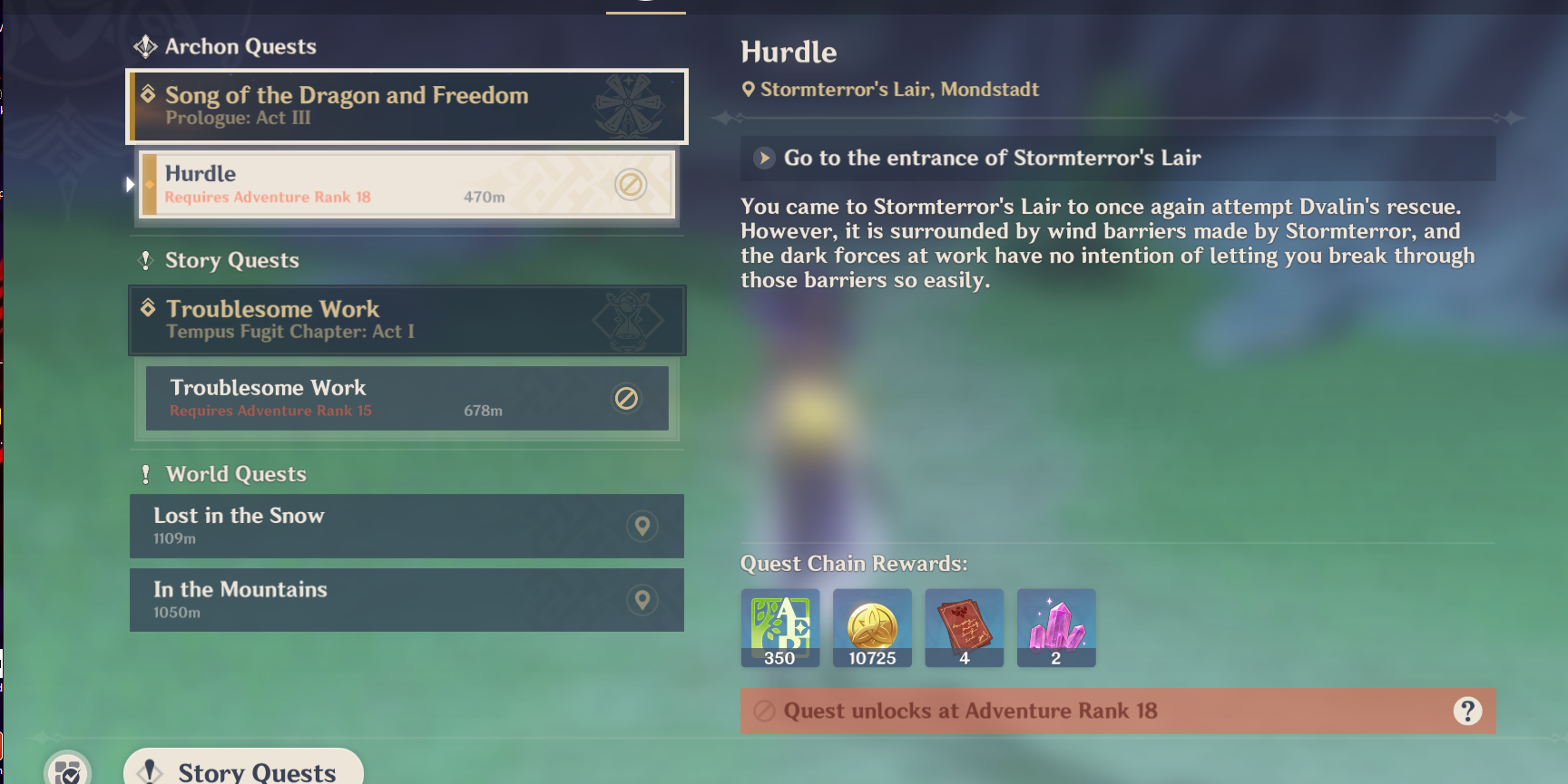 [Bug] Quest AR requirement doesnt make the player need such AR level · Issue #2358 ...